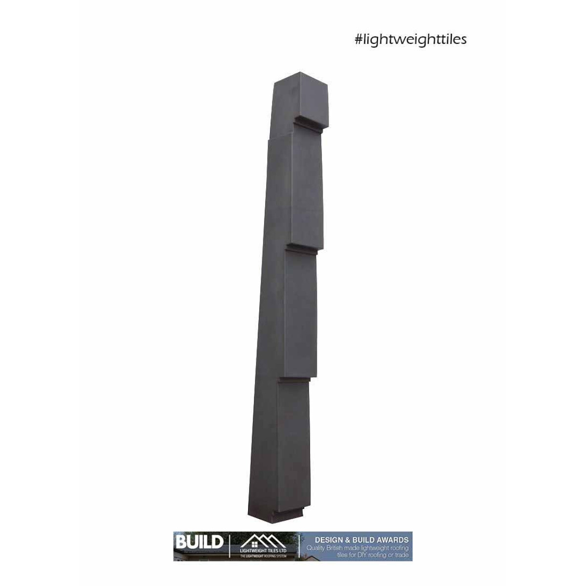 Black Plastic Roof Verges - Left - Low Cost » Lightweight Tiles