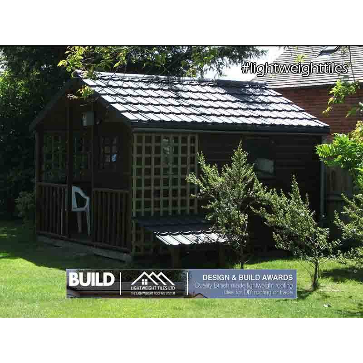 Black Plastic Roof Verges - Left - Low Cost » Lightweight Tiles