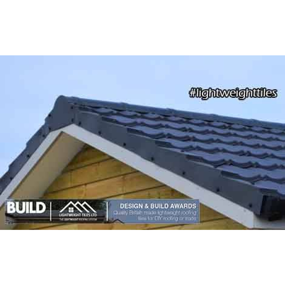 Black Plastic Roof Verges - Left - Low Cost » Lightweight Tiles