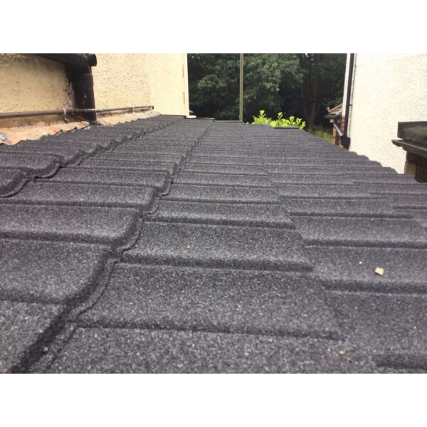 Grey granulated Roof Tiles » Lightweight Tiles