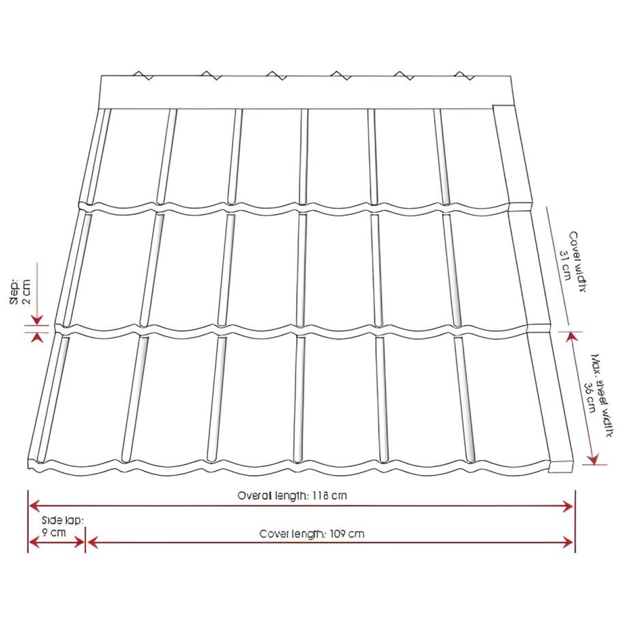 Black Light Roofing Tiles - Low Cost » Lightweight Tiles