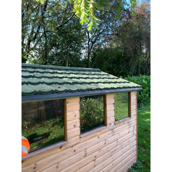 Light Green Granulated Tile » Lightweight Tiles